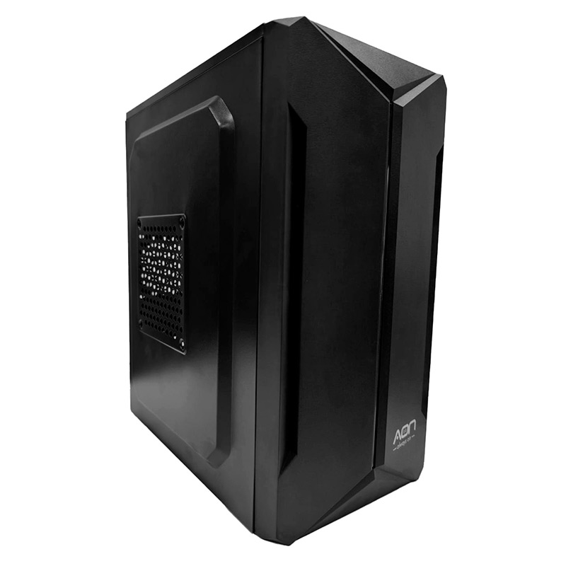 Case AON Pro-Cube 350 Media Torre Micro-ATX Negro (Con Fuente) » NetCom ...