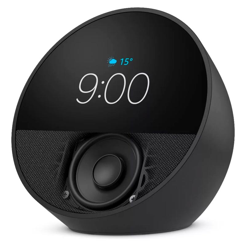 Bocina Inteligente Amazon Echo Spot Smart Negro Con Alexa » NetCom ...