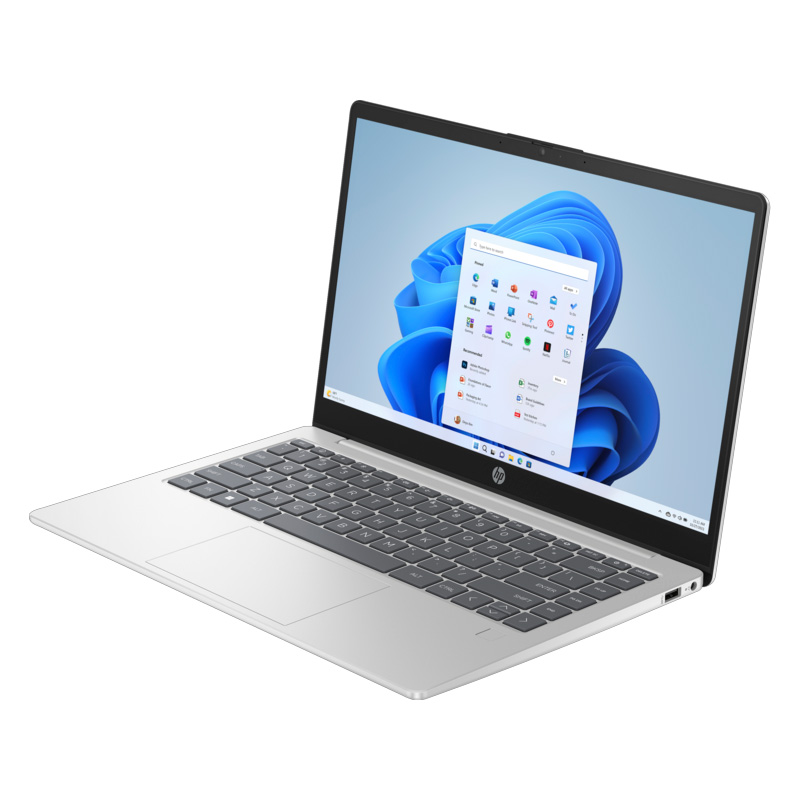 Laptop HP 14-ep1000la 14″ Ultra Core 5 125H 16GB RAM 512GB SSD Gris Claro W11 Home Teclado ...
