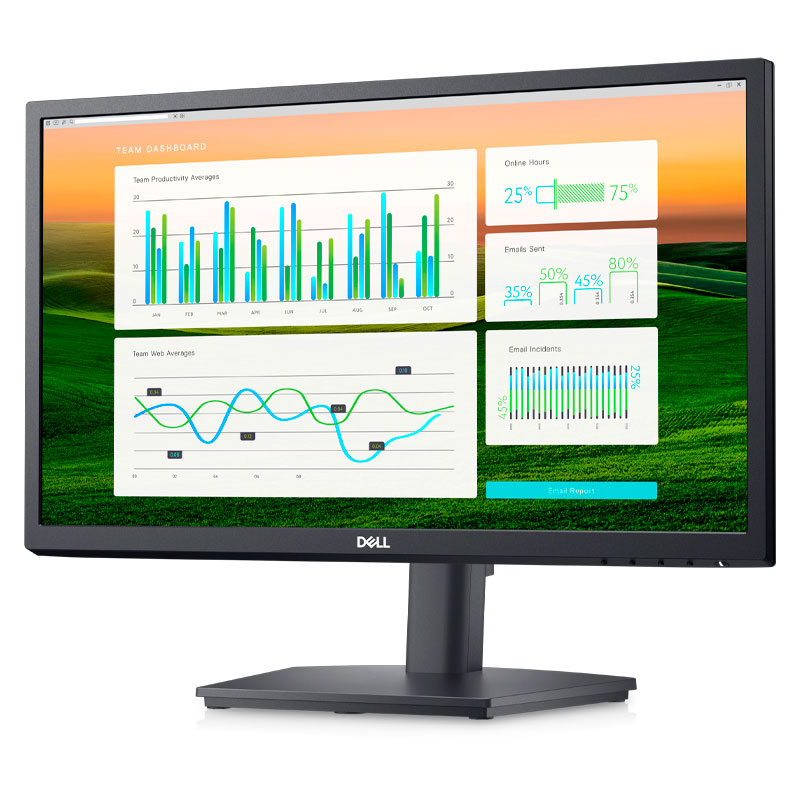 Monitor 21.5″ Dell E2222HS 1920×1080 60Hz VGA HDMI DP » NetCom ...