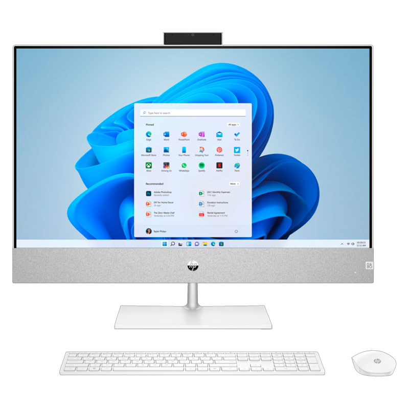 Computadora AIO HP Pavilion 27-ca0012la 27″ AMD Ryzen 7 5700U 16GB RAM ...